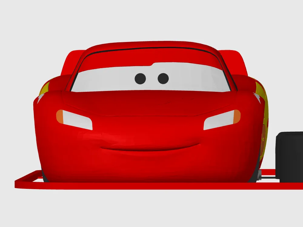Lightning McQueen Kit Card (Disney Pixar Cars) Remixed by The Kit Card ...