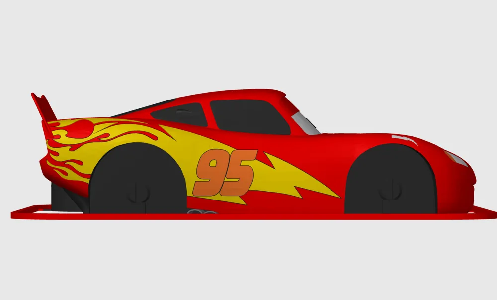 Lightning McQueen Kit Card (Disney Pixar Cars) Remixed by The Kit Card ...