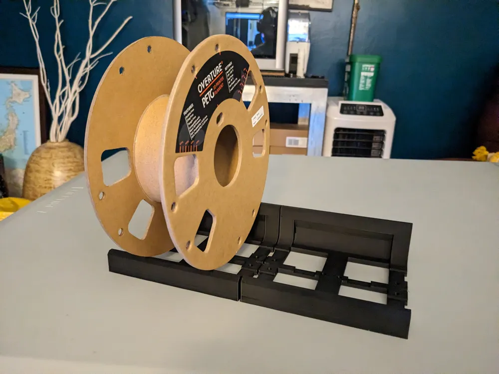 Universal Spool Holder for Storage by Chuck McKinney - MakerWorld