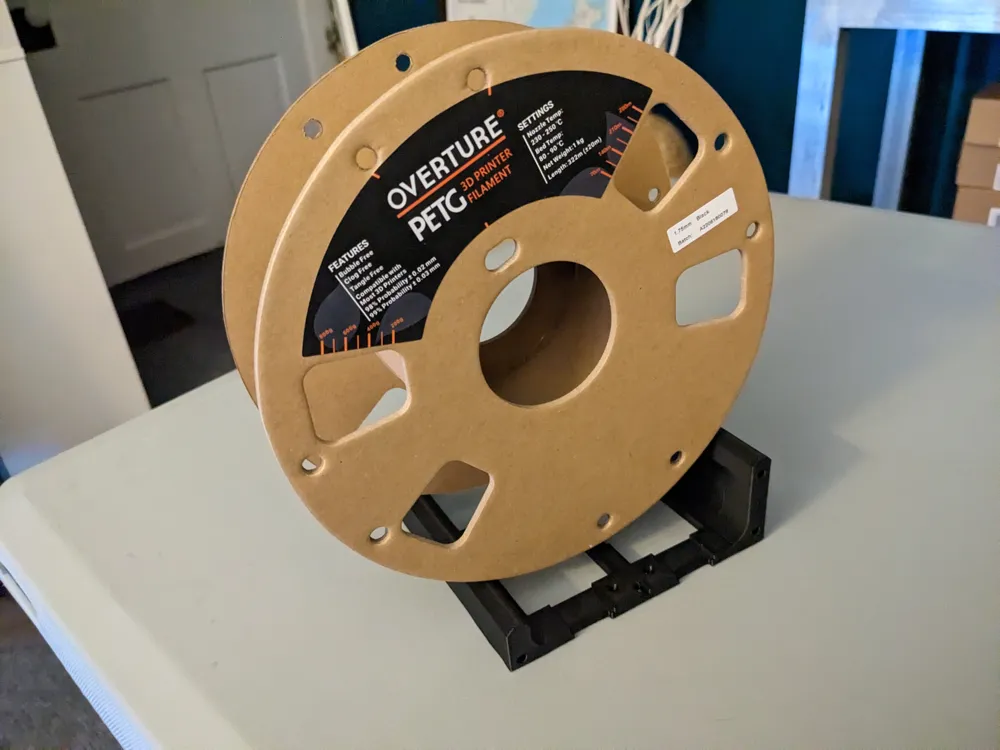 Universal Spool Holder for Storage by Chuck McKinney - MakerWorld