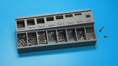 Amazing Gridfinity M3 Bolt Sorter by LayerLux3D MakerWorld: Download Free 3D Models