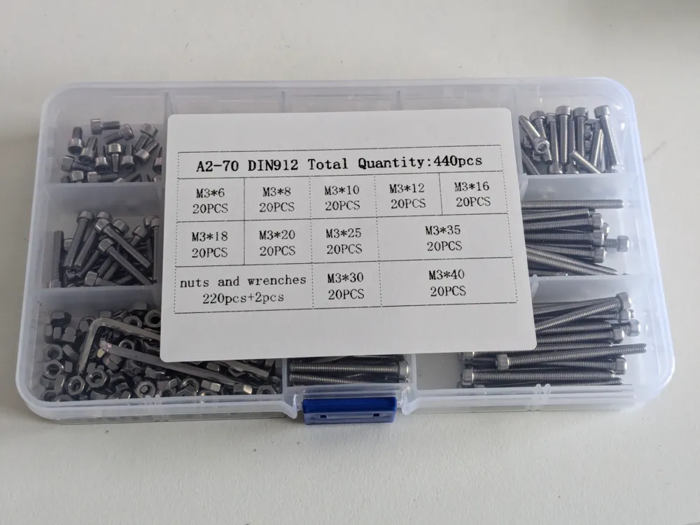 Amazing Gridfinity M3 Bolt Sorter by LayerLux3D - MakerWorld