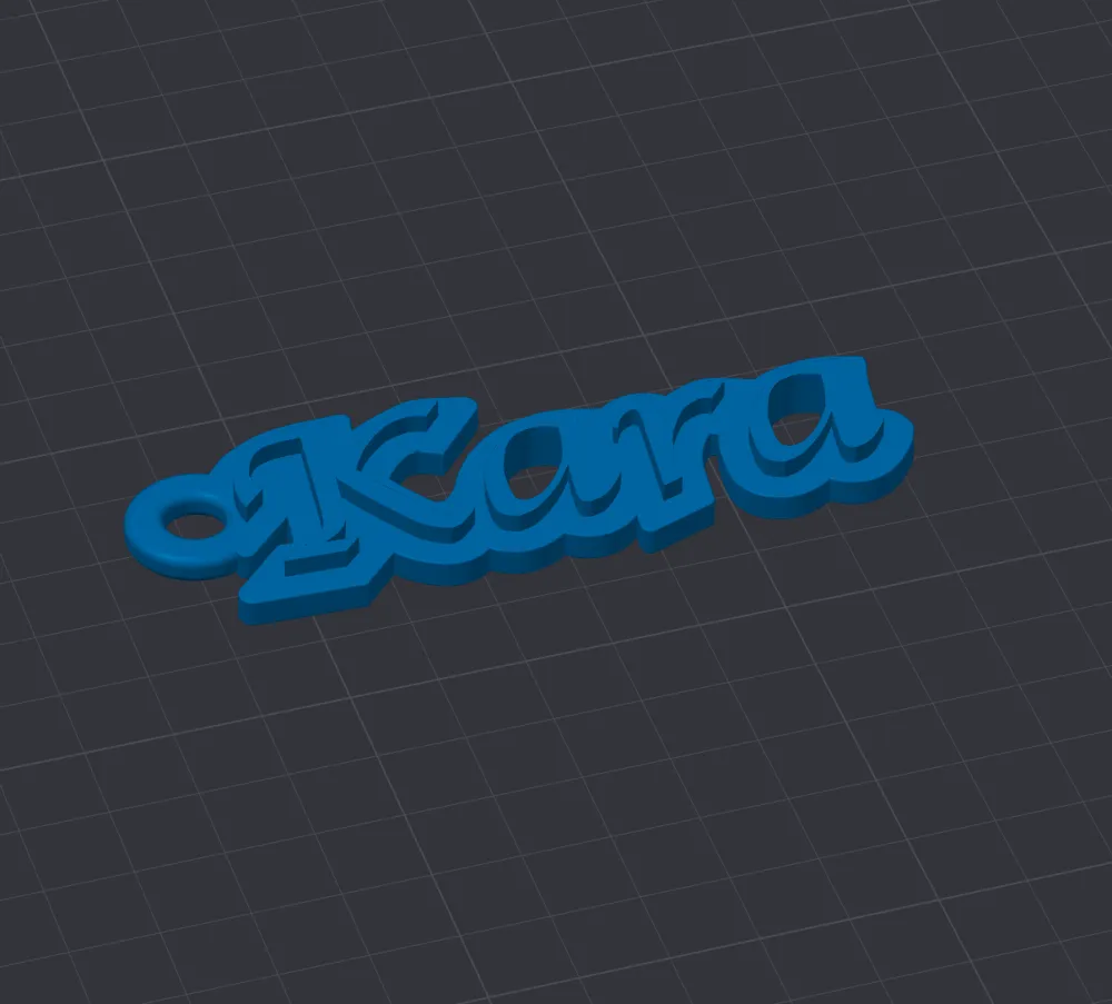 Name tag Kara by Jonnycraft - MakerWorld