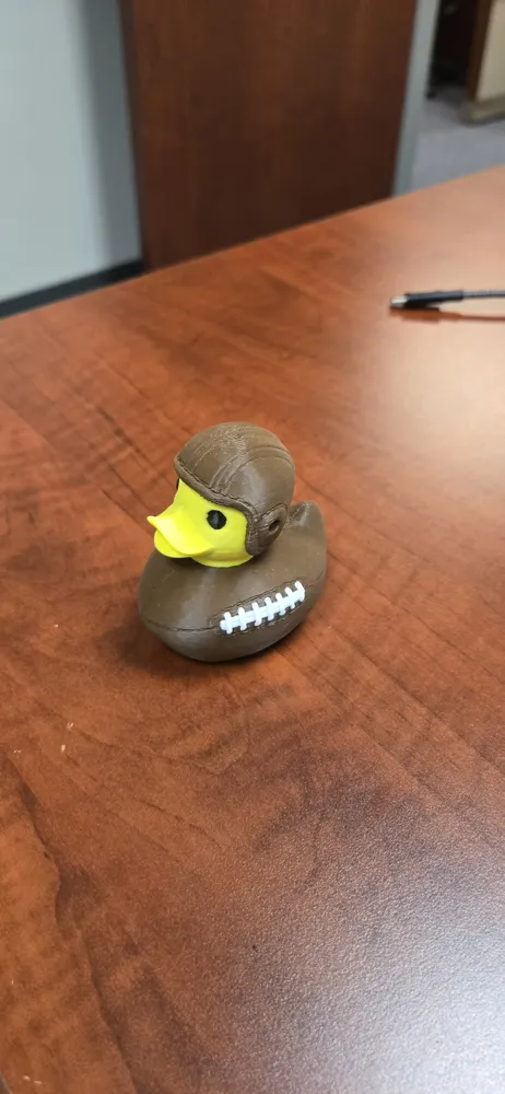 Touchdown Rubber Duckie! - Free 3D Print Model - MakerWorld