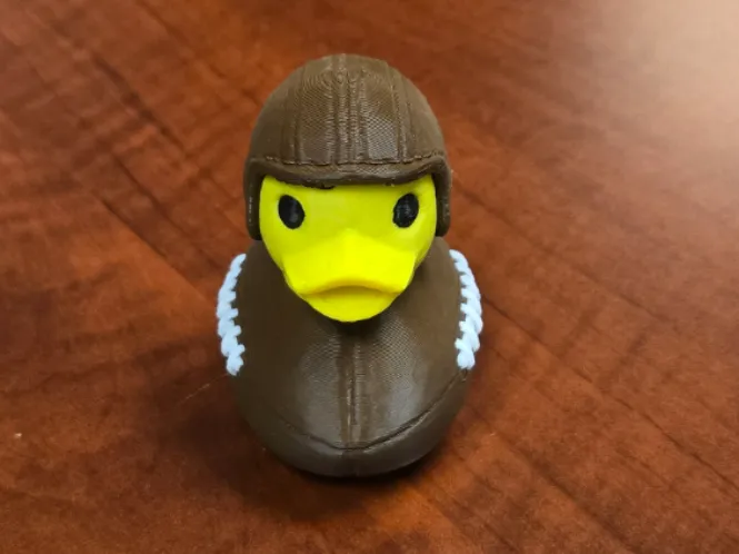 Touchdown Rubber Duckie! - Free 3D Print Model - MakerWorld