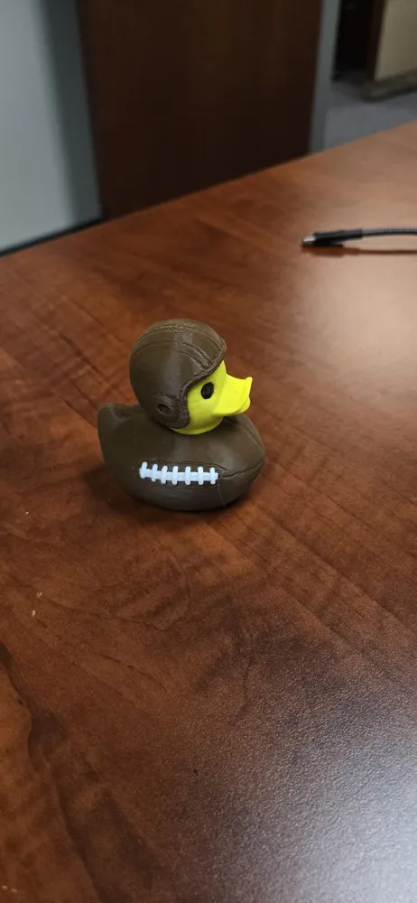 Touchdown Rubber Duckie! - Free 3D Print Model - MakerWorld