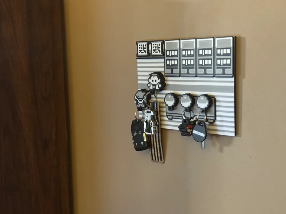 Pokémon Starter Select OG Magnetic Key Hanger - Free 3D Print Model ...