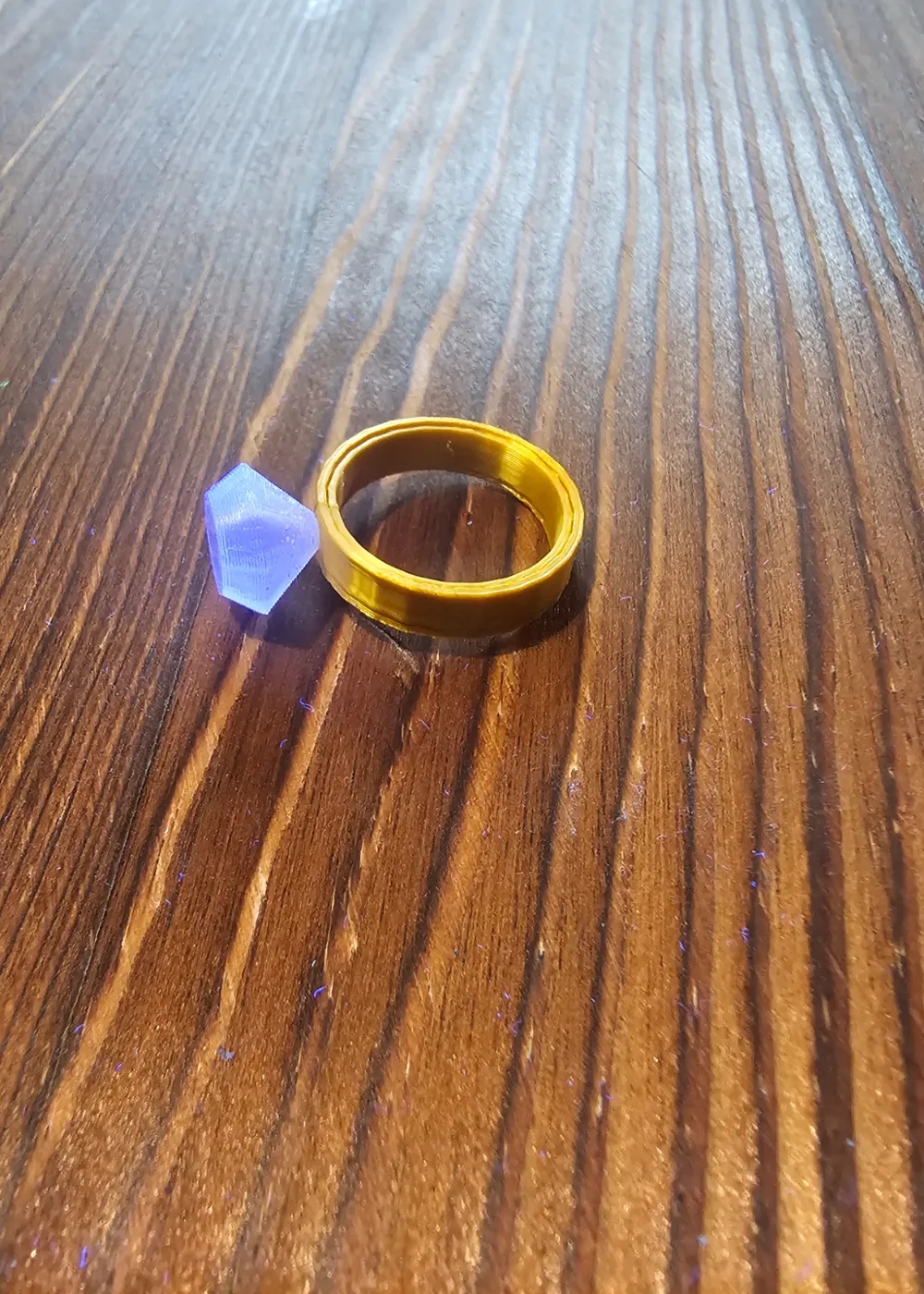 Diamond Ring! Cute Gift! - Free 3D Print Model - MakerWorld