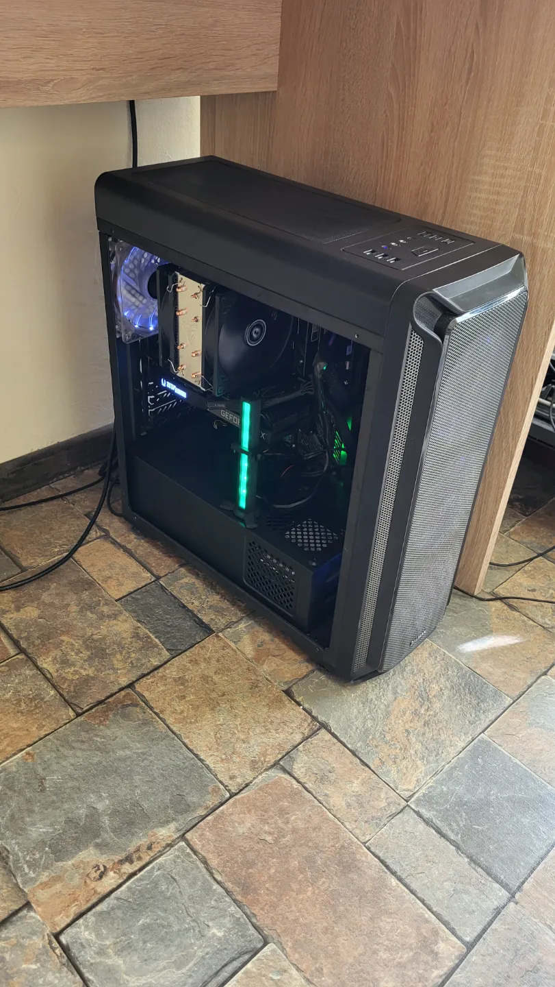 Adjustable graphic card support bracket LED light by CsTibikeee ...