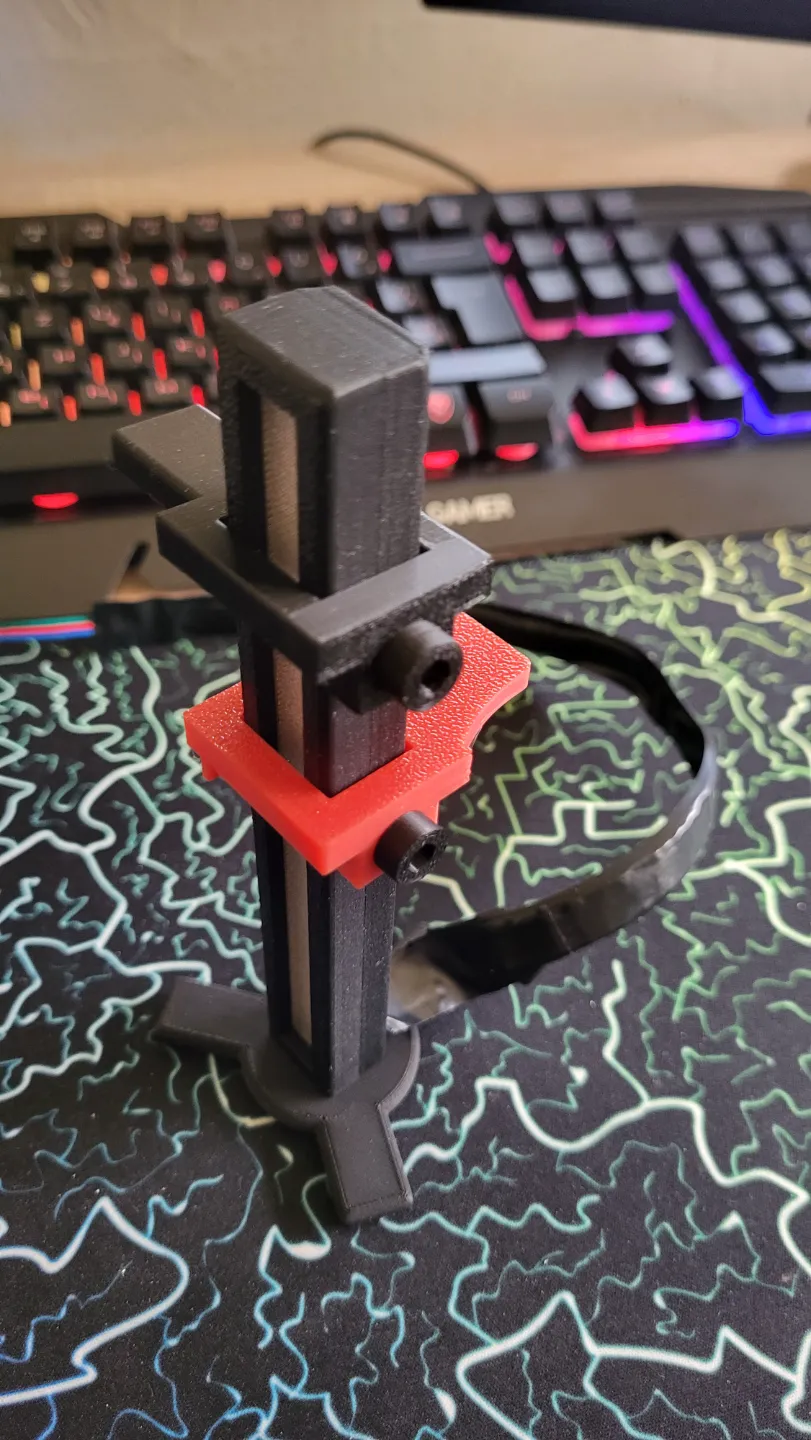 Adjustable graphic card support bracket LED light by CsTibikeee ...