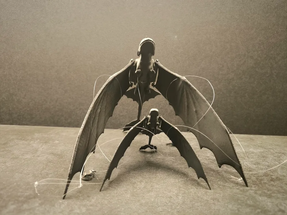 Night Fury with flapping wings - Free 3D Print Model - MakerWorld