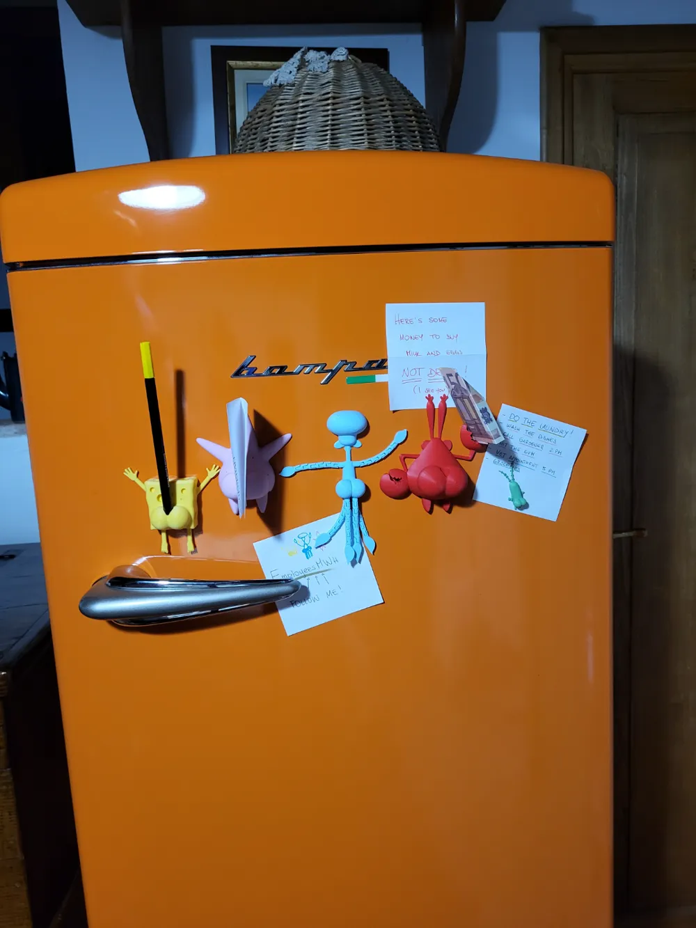 Mr Krabs Fridge Magnet - Free 3D Print Model - MakerWorld