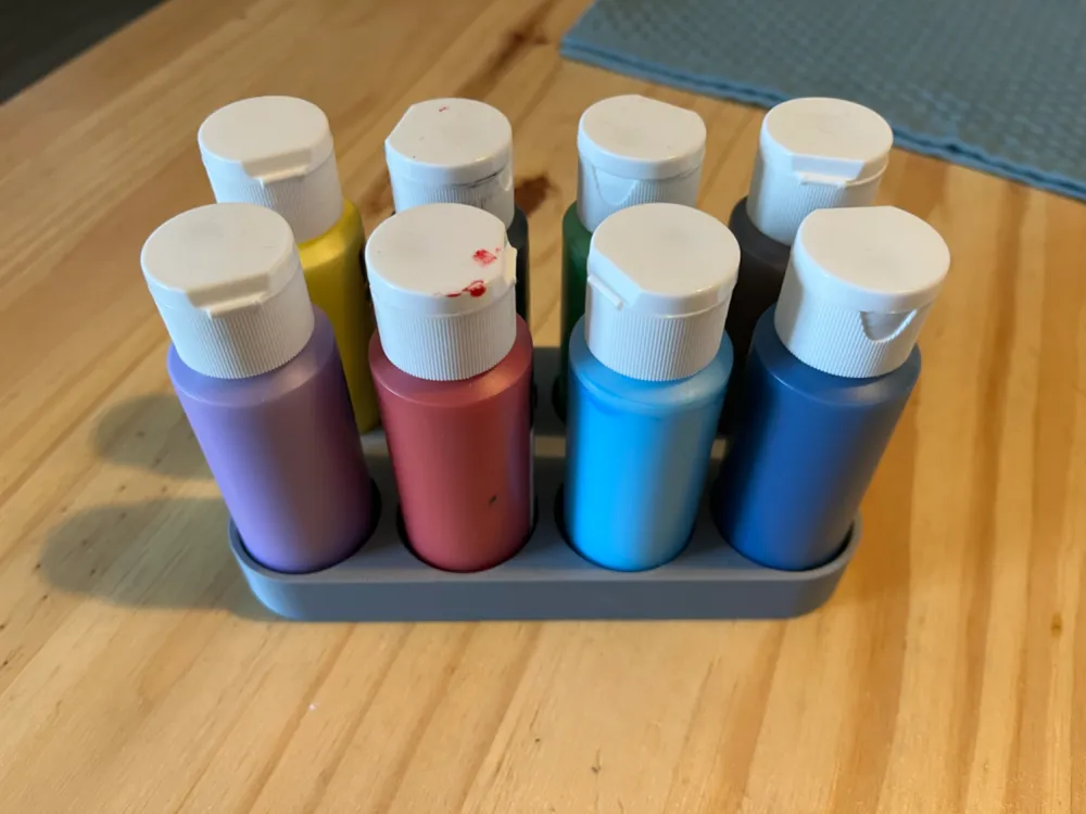 Pigment holder (8-pieces) by Arabidopsis - MakerWorld
