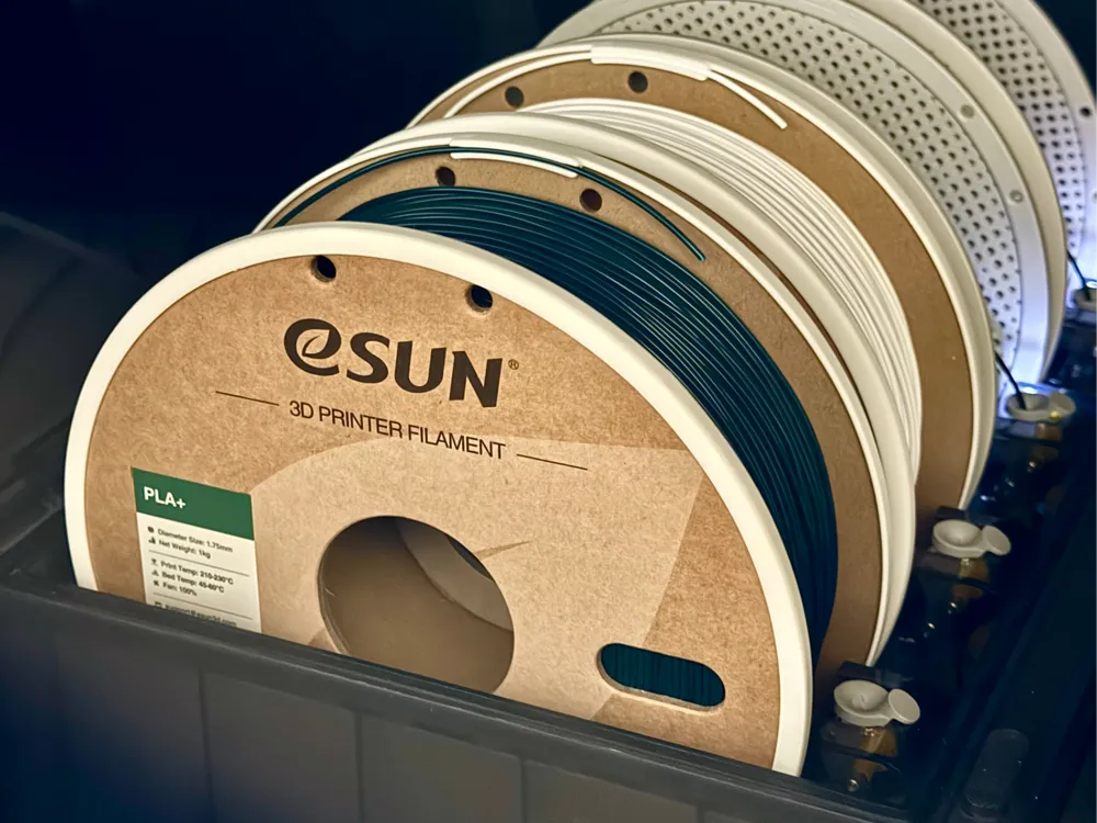 Filament Clip and Spool Adapter for eSun – AMS by Tomasvallo MakerWorld: Download Free 3D Models