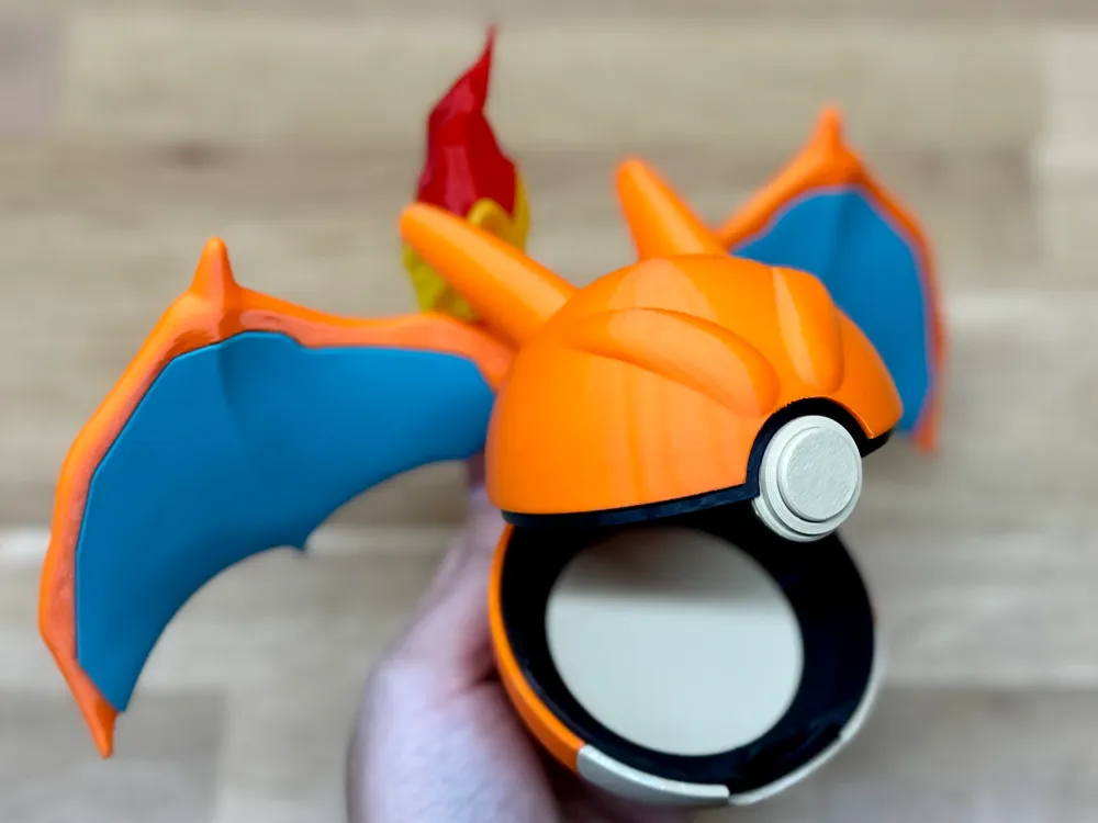 Charizard In Pokeball By