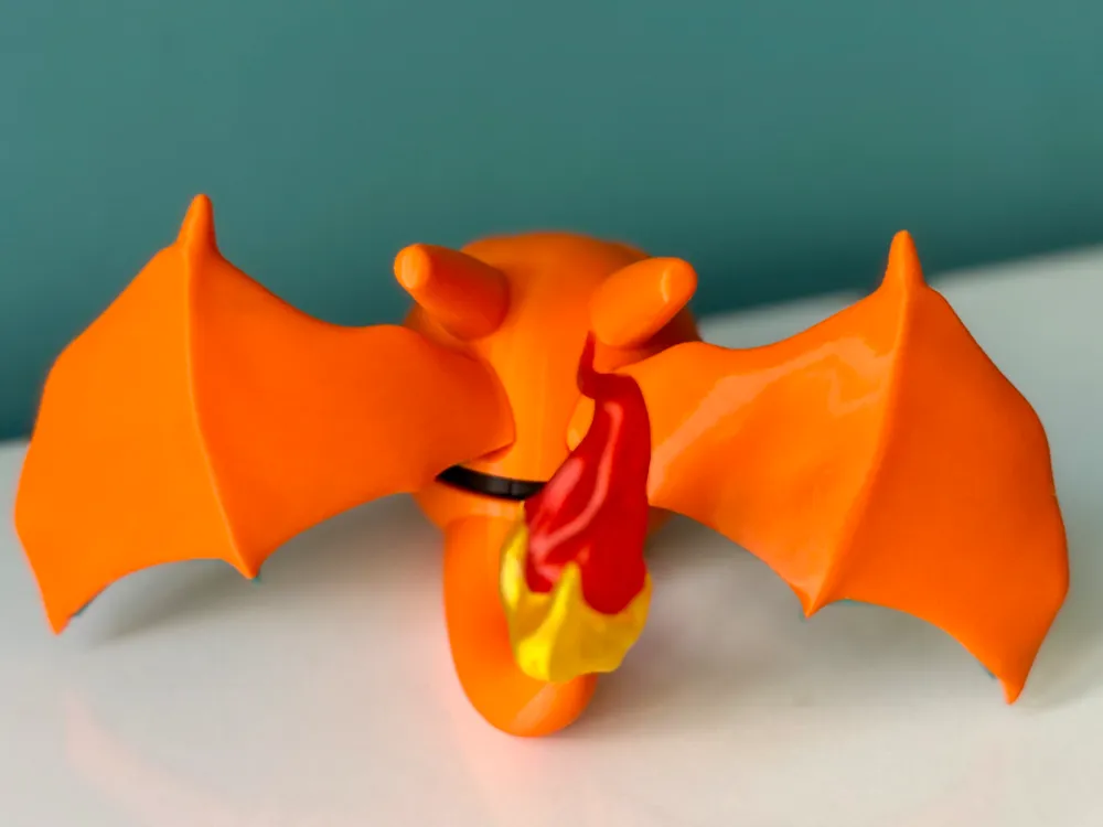 Charizard Ball - Pokemon - Pokeball Functional - Free 3D Print Model ...