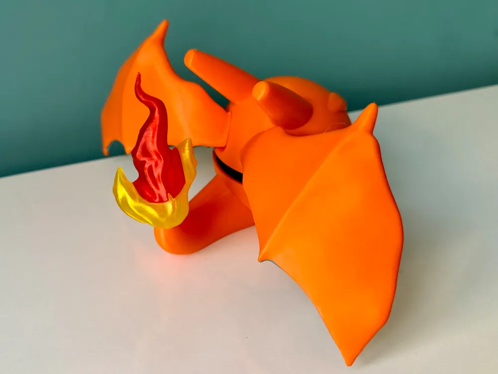 Charizard Ball - Pokemon - Pokeball Functional - Free 3D Print Model ...