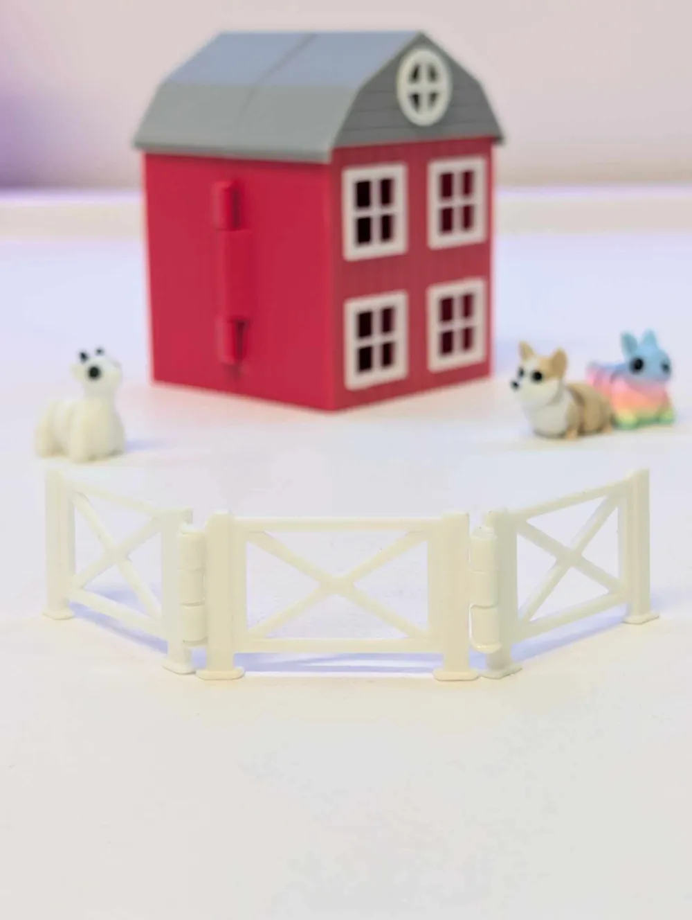Mini Barn Fence–3D Printed Fence for Tiny Animals - Free 3D Print Model ...