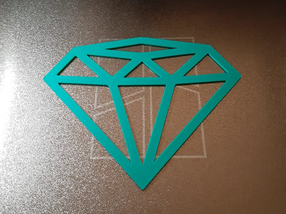 Diamond Stencil by Games and SongsMakerWorld: Download Free 3D Models