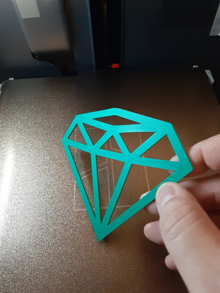 Diamond Stencil by Games and SongsMakerWorld: Download Free 3D Models