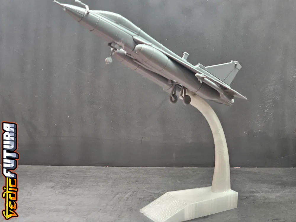 Indian LCA-Mk2 Tejas Fighter-Jet with Hanuman by VedicFutura MakerWorld ...
