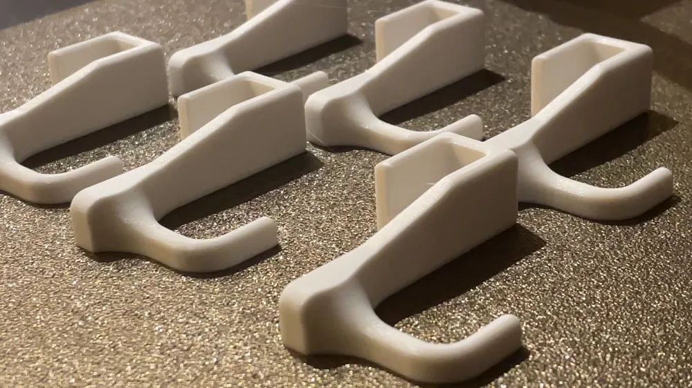 100% successful print household hook (for 1cm railings) - Free 3D Print ...