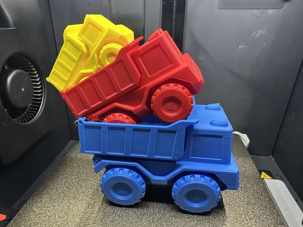 Dump Truck (A1 mini printable) by Miao Jiabo MakerWorld: Download Free ...