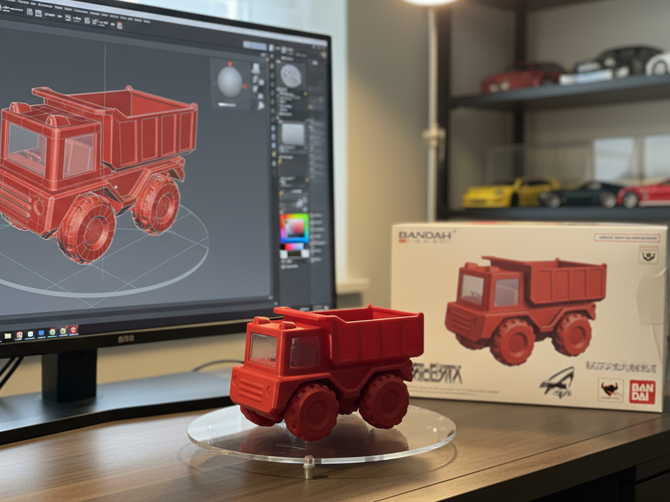 Dump Truck (A1 mini printable) by Miao Jiabo MakerWorld: Download Free ...
