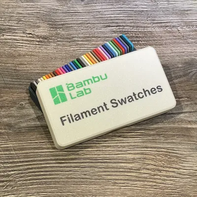 Bambu Lab Swatch Frame Display Stand by Aussie 3D Makers - MakerWorld