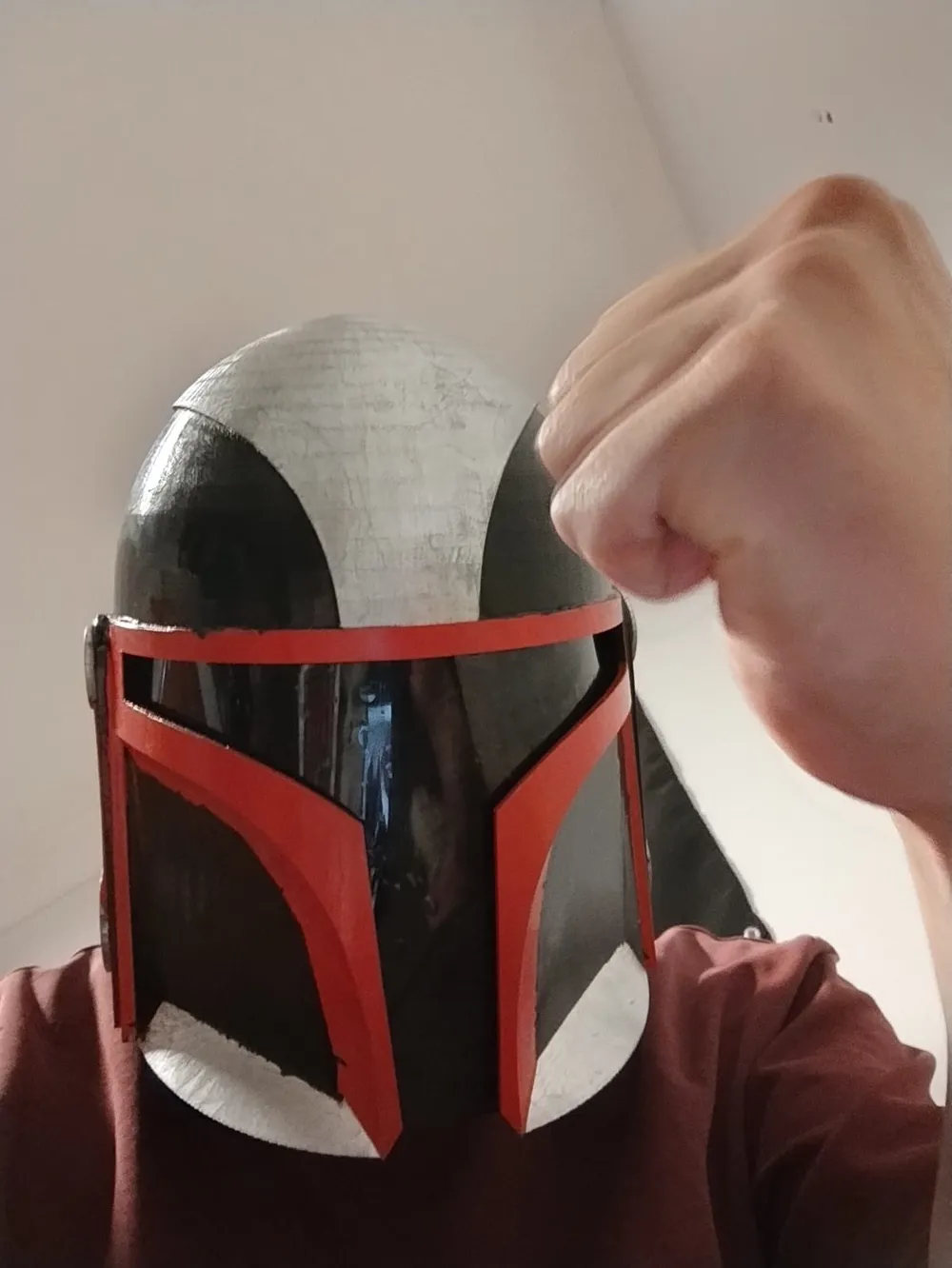 Custom Mandalorian Helmet - Free 3D Print Model - MakerWorld