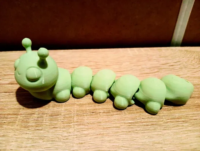 Articulated Caterpillar – Commercial use allowed - Free 3D Print Model ...