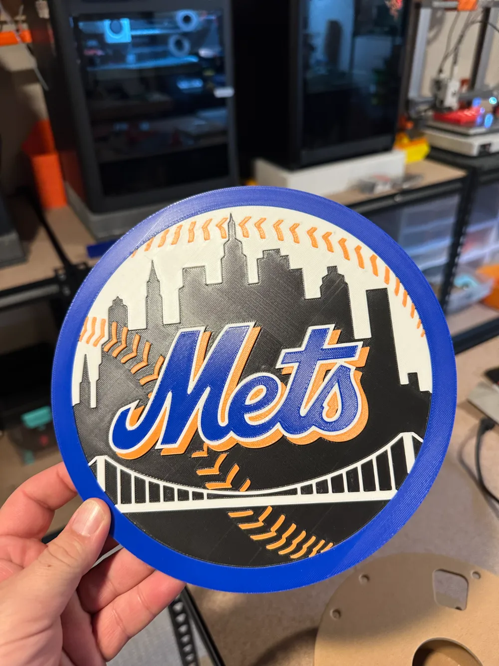 Mets Throwback Alternate Logo Wall Plaque by Dasco DesignsMakerWorld: Download Free 3D Models