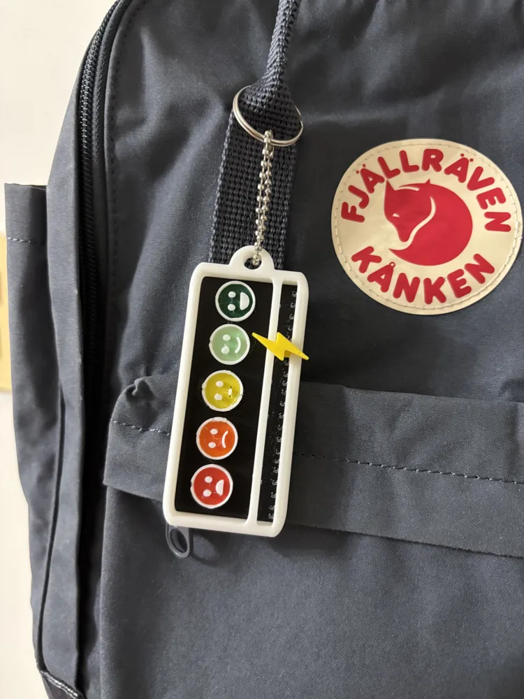 Mood Meter Keychain by genampph MakerWorld: Download Free 3D Models