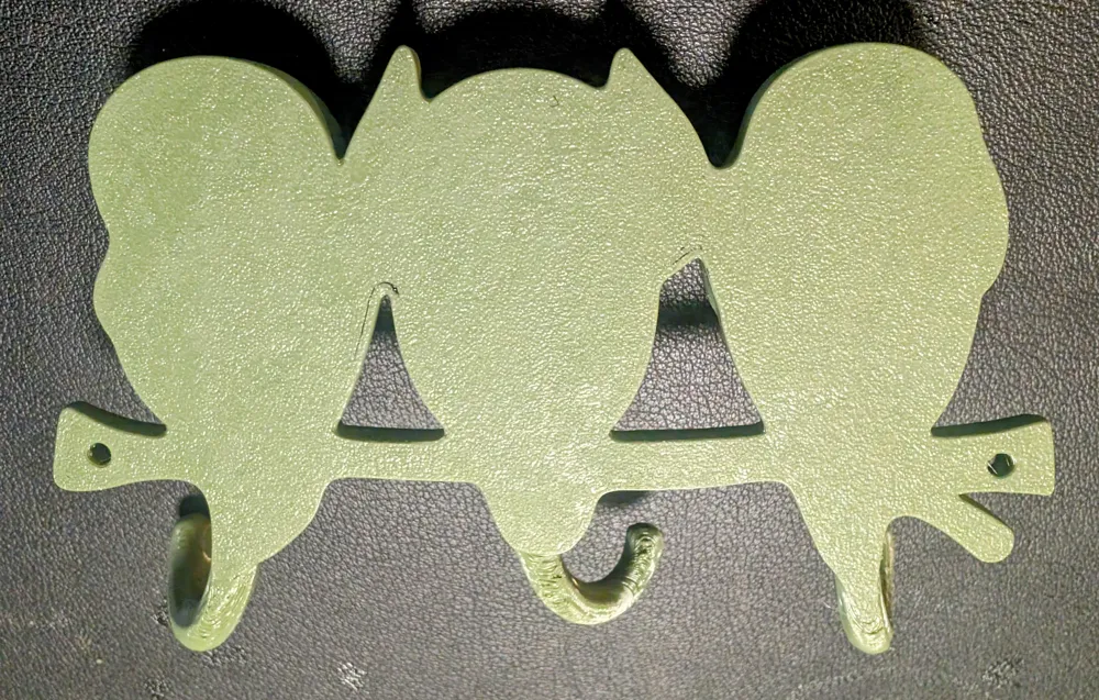 See No Evil Owl Hook Trio - Free 3D Print Model - MakerWorld