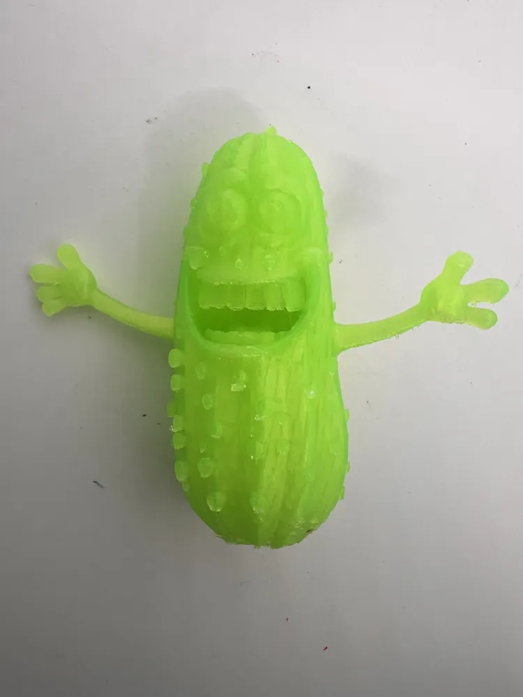 Pole dancing Pickle (No Base) by CK Laserworks LLC MakerWorld: Download ...