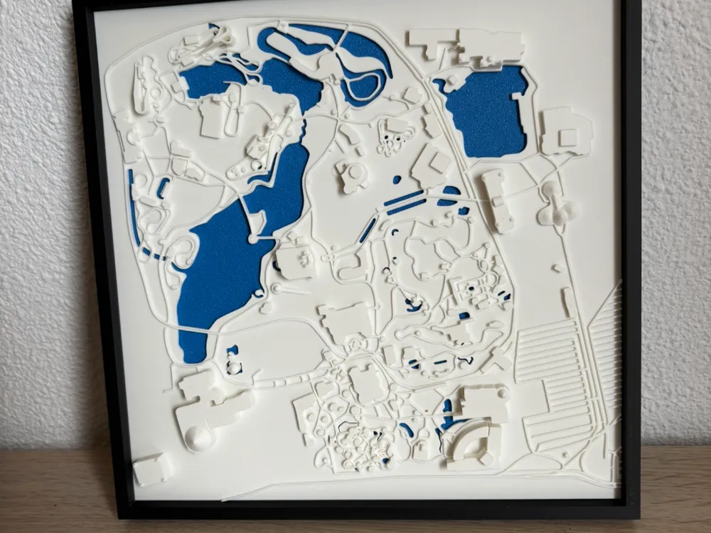 Efteling 3D map - Free 3D Print Model - MakerWorld