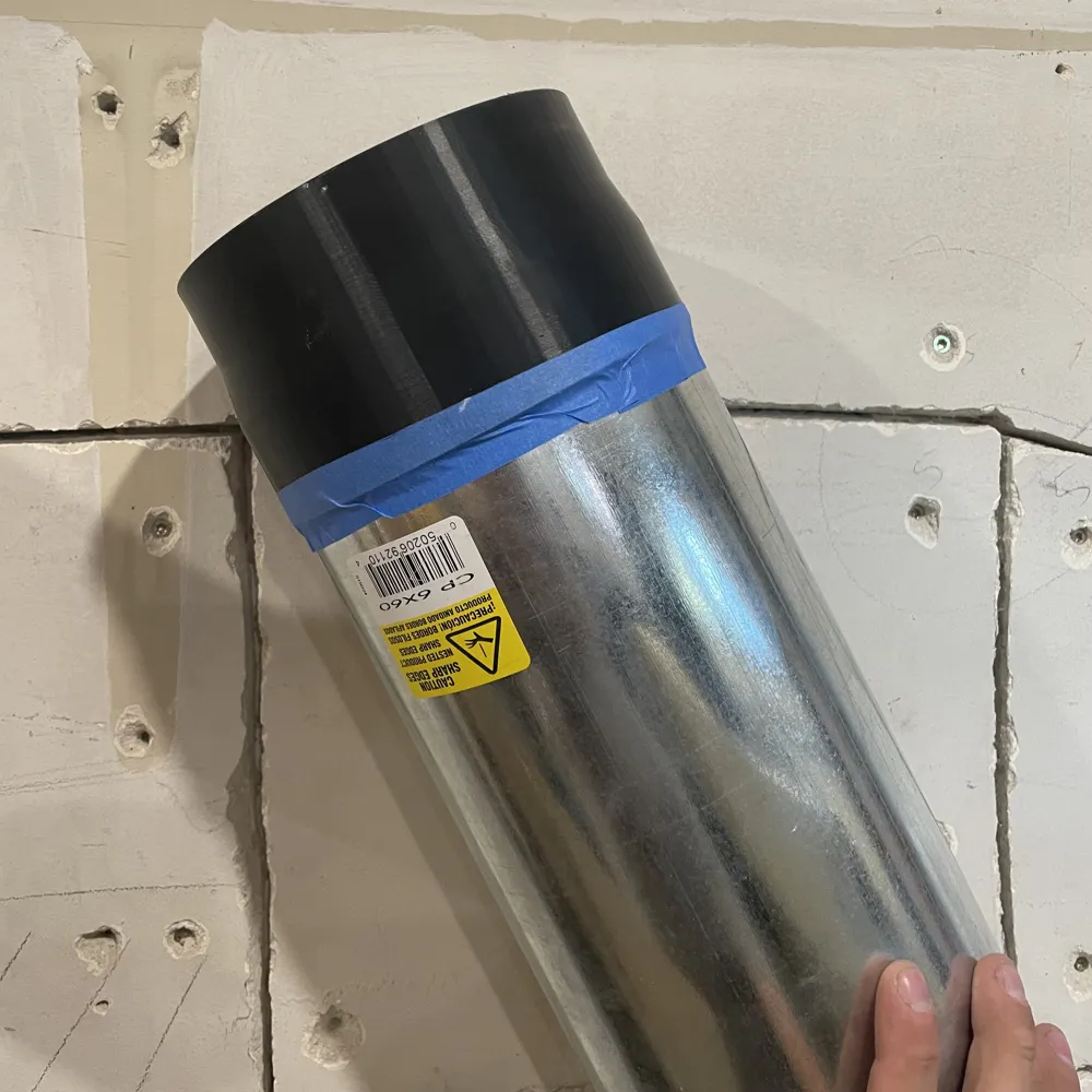 6" Metal Duct to 6" Flex hose by Jonah MakerWorld: Download Free 3D Models