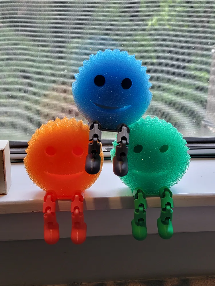 Scrub Daddy Buddy - Kitchen Sponge Display by Click Print Creatives ...