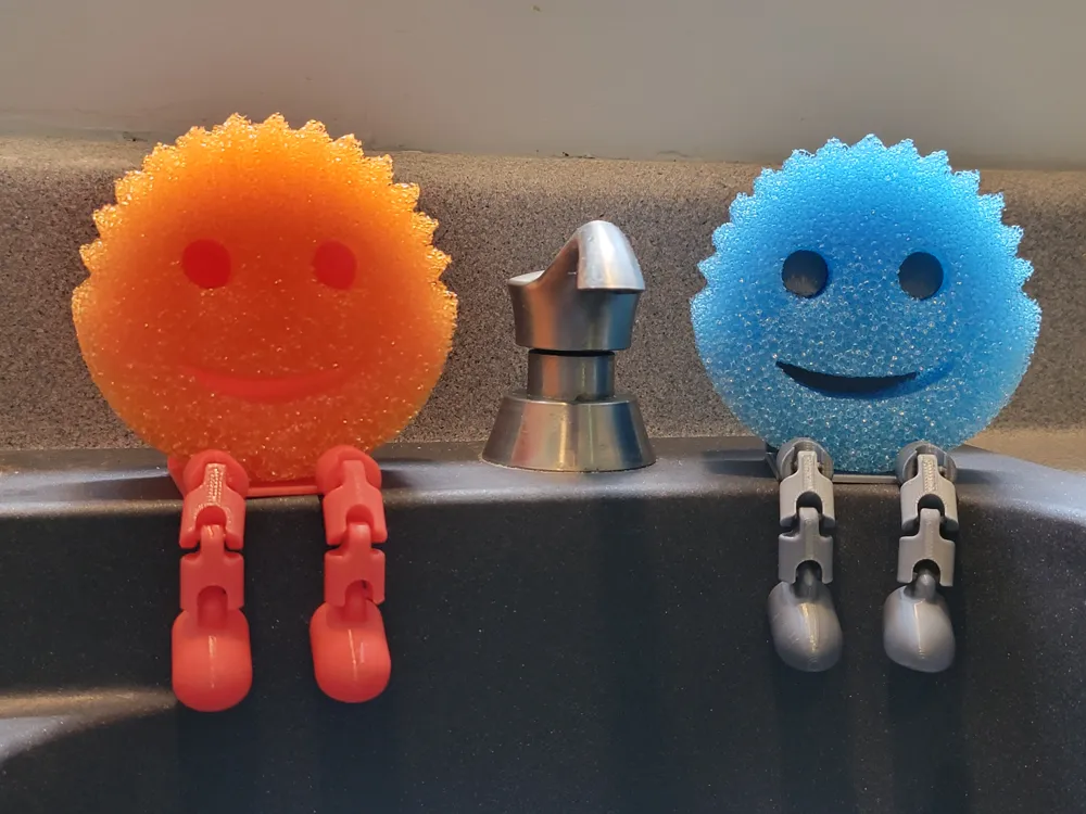 Scrub Daddy Buddy - Kitchen Sponge Display by Click Print Creatives ...