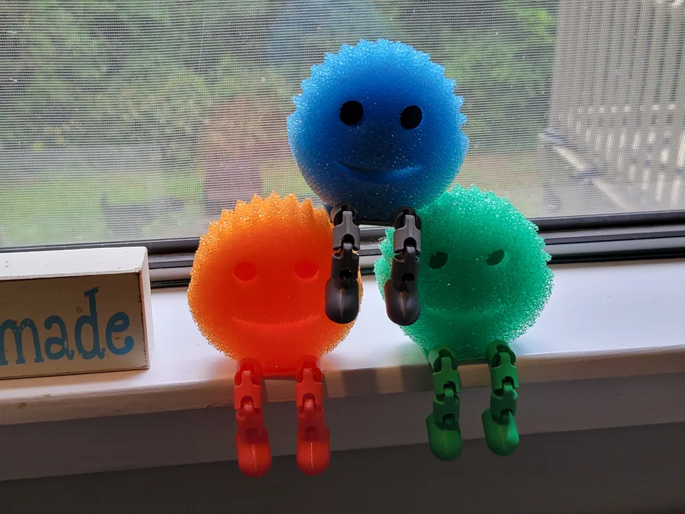 Scrub Daddy Buddy - Kitchen Sponge Display by Click Print Creatives ...