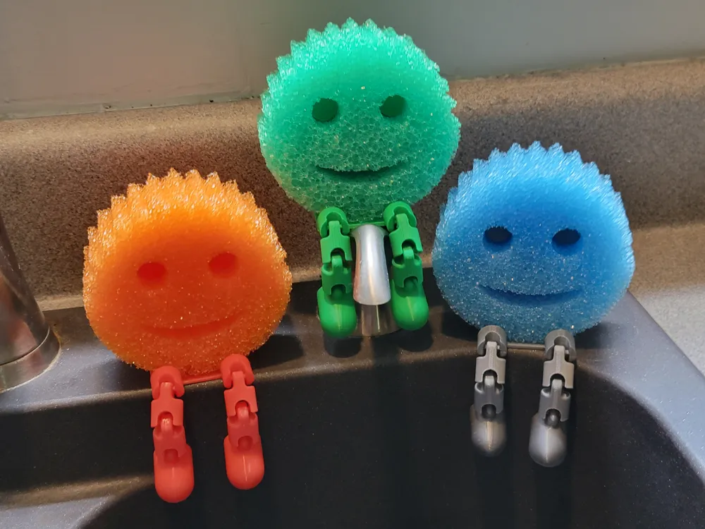 Scrub Daddy Buddy - Kitchen Sponge Display by Click Print Creatives ...