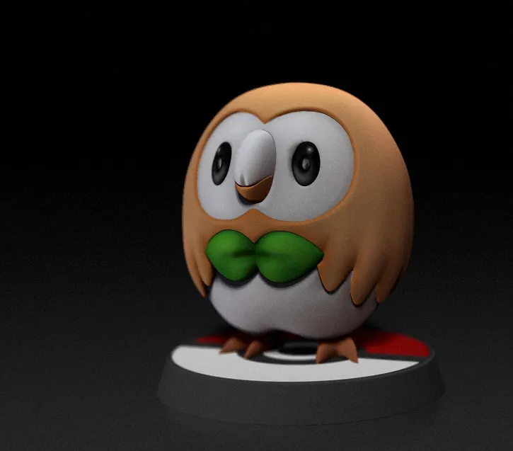 ROWLET- POKÉMON by ADAMCHAIKING - MakerWorld