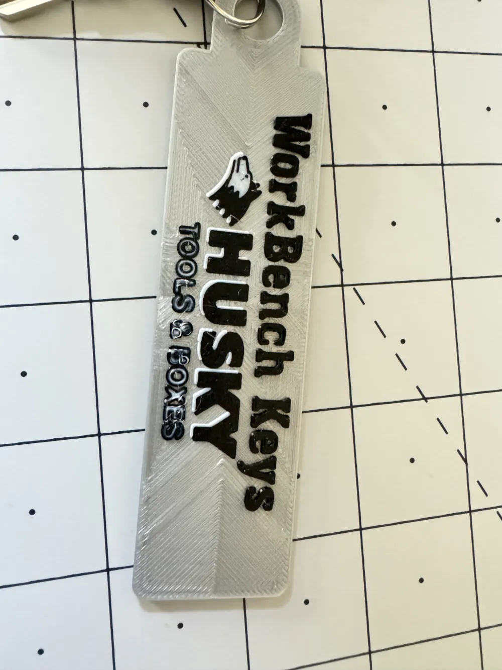Husky WorkBench Keychain by LyteTec3D - MakerWorld