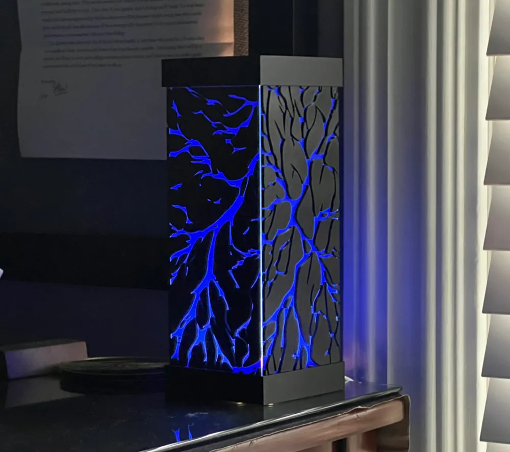 Lightning lamp by Stuart Makes Stuff MakerWorld: Download Free 3D Models