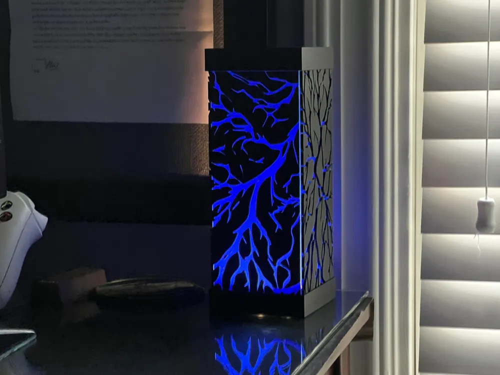 Lightning lamp - Free 3D Print Model - MakerWorld