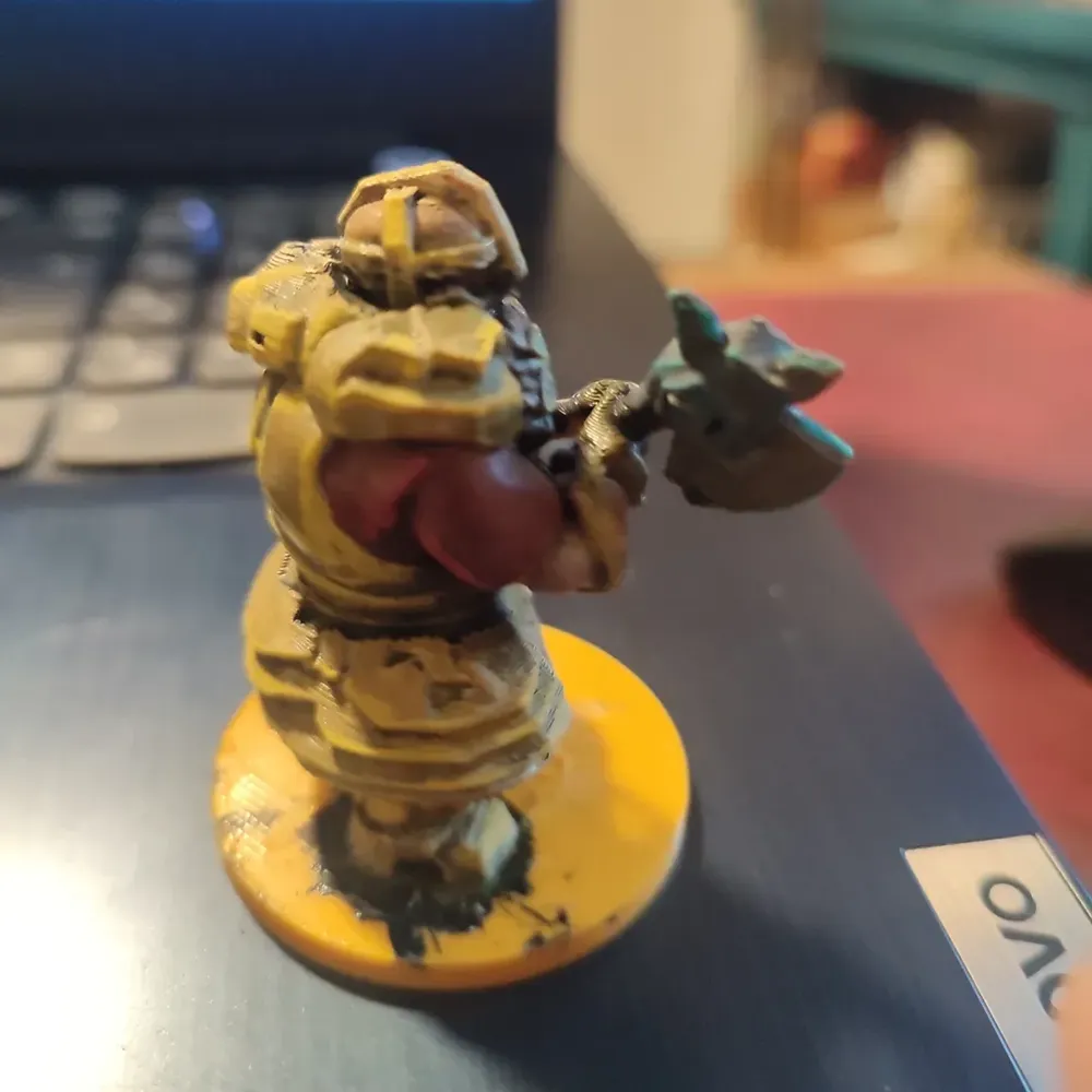 dwarf with D&D armor by Pitotieso MakerWorld: Download Free 3D Models