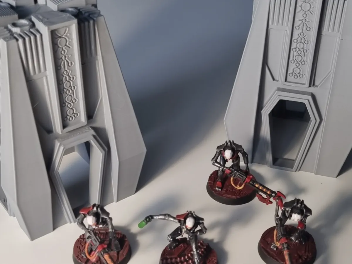 Necron Terrain Building - Free 3D Print Model - MakerWorld