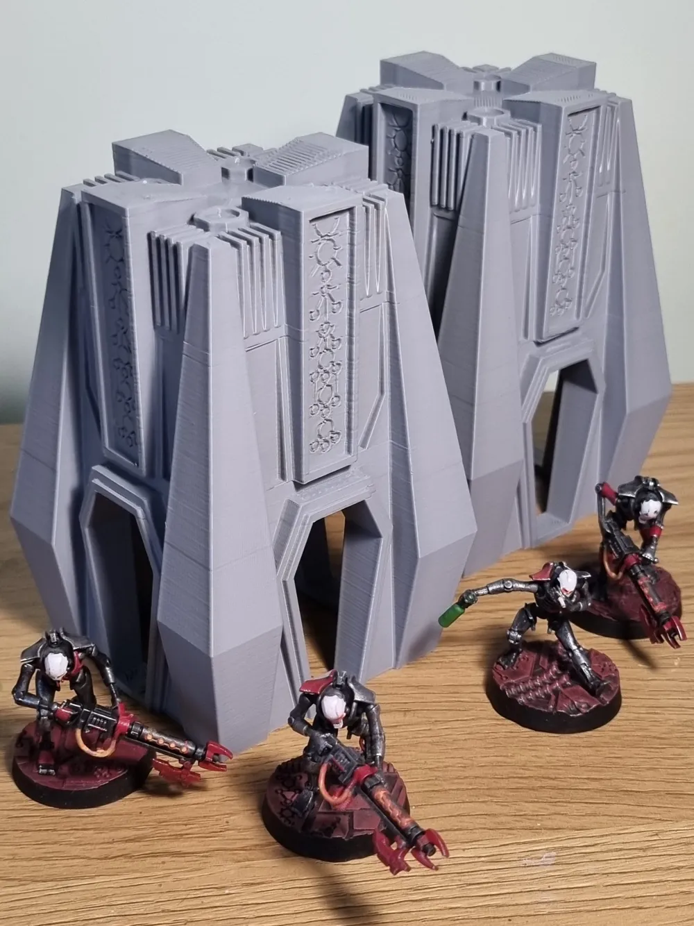 Necron Terrain Building - Free 3D Print Model - MakerWorld