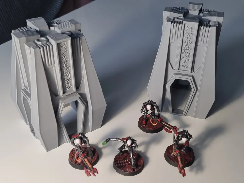 Necron Terrain Building by Grad90 MakerWorld: Download Free 3D Models