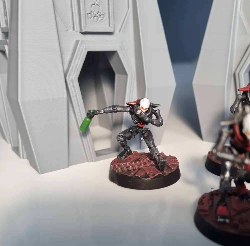 Necron Terrain Building - Free 3D Print Model - MakerWorld